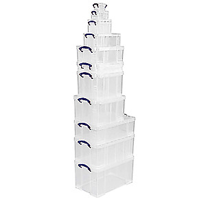 Really Useful Box Useful Storage Box 1.5 Litre Clear