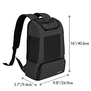 CURMIO Portable Oxygen Concentrator Backpack, POC Carrying Bag Compatible with Inogen, OxyGo and Caire Units, Bag Only, (Patented Design)