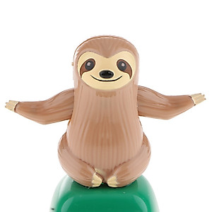 FRECI Solar Power Toy Dancing Figurine Home Car Dashboard Window Ornament Kids Toy - #2