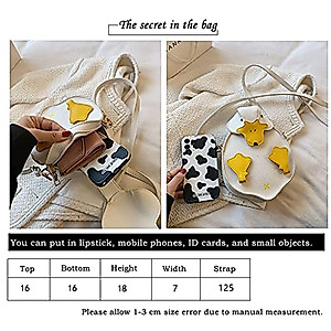 Duck Purse Small PU Leather Crossbody Bag 3D Cartoon Ducking Shoulder Bag Coin Purse Clutch Wallet for Girls Women