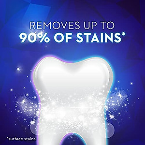 Crest 3D White Charcoal Teeth Whitening Toothpaste, 3.8 oz, Pack of 3