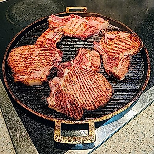 VIKO® Budare Pro Grill arepas precurado 30cm 12" Grill-Griddle @vikogrills Gauchogrillx® Hecho en Venezuela