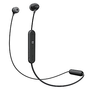Sony WI-C300 Wireless In-Ear Headphones, Black (WIC300/B)
