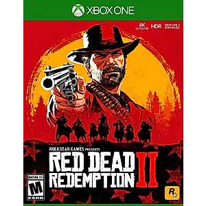 Xbox One S 1TB NBA 2K19 Red Dead Bonus Bundle: Red Dead Redemption 2, NBA 2K19 Game, Xbox One S 1TB Console, Xbox Wireless Controller, Choose Your Favorite Game