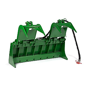 Titan Attachments 60-in Tine Bucket Attachment Fits John Deere Loaders Fits John Deere Loaders, Hook and Pin Connection
