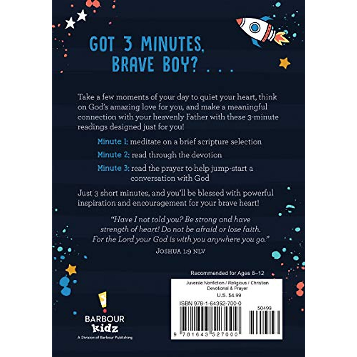 3-Minute Devotions for Brave Boys