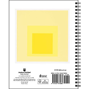 Homage to the Square 12-Month 2023 Monthly/Weekly Planner Calendar