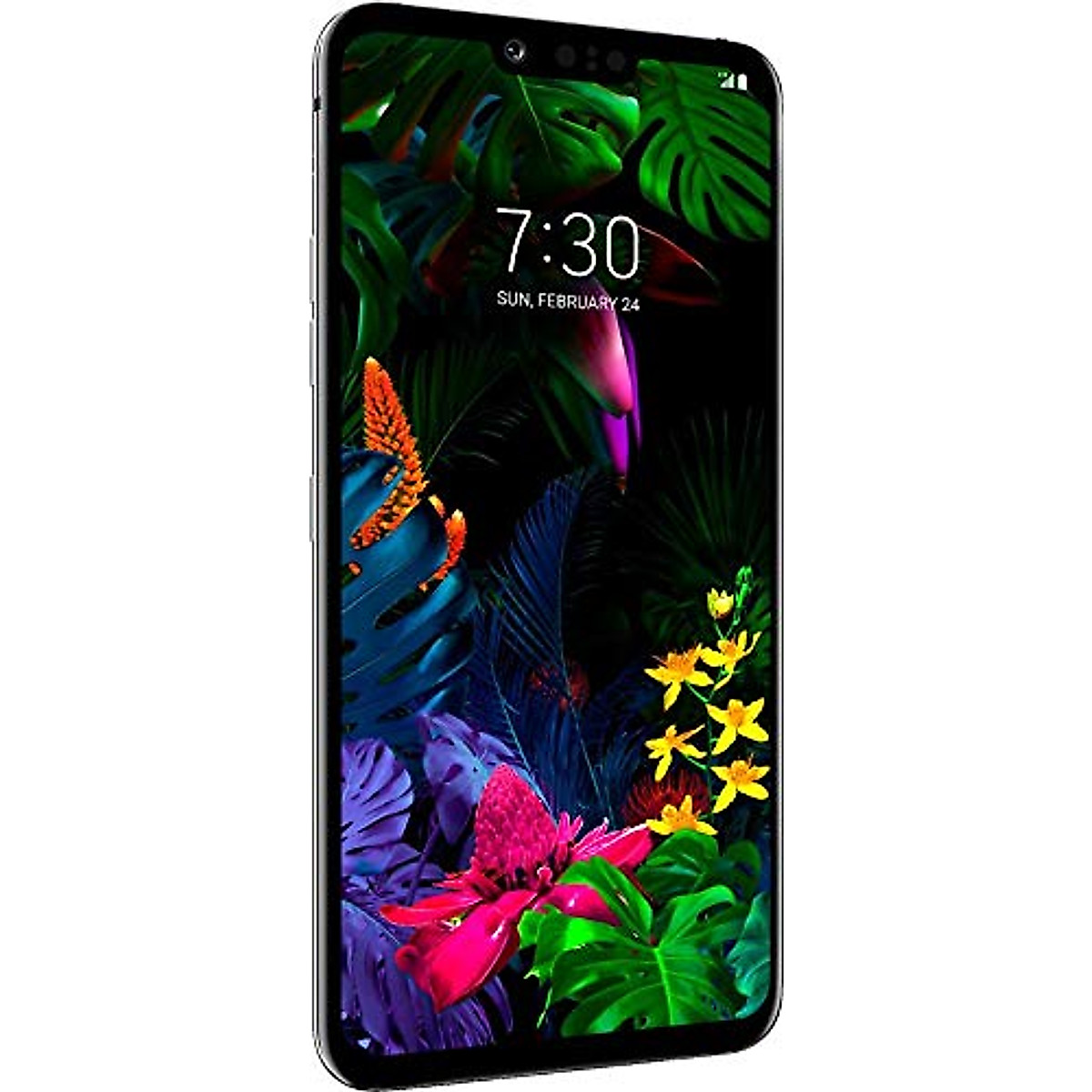 LG G8 ThinQ (G820) 128GB GSM Unlocked (not CDMA) 6.1” Display Smartphone - Platinum Gray (Renewed)