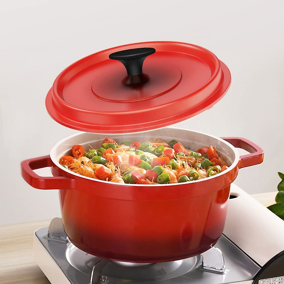 Dutch Oven Knob Pan Lid Handle Replacement Knob for Le Creuset, Lodge, Aldi and Other Enameled Cast Iron Dutch Oven