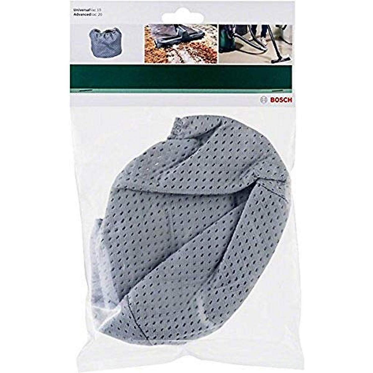 Bosch 2609256 °F41 Prefilter for UNIVERSALVAC15 and Vacuum Cleaner Paper Nedvac 20 Washable