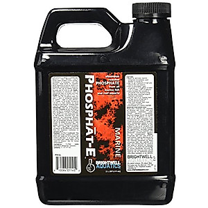 Brightwell Aquatics Phosphat-E Liquid Phosphate Remover for Marine Fish and Reef Aquariums - Aquarium Water Treatments, 67.6 fl oz