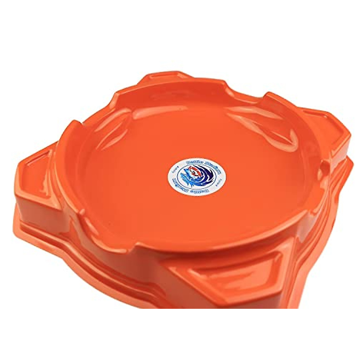 Aimoly Bey Stadium Battle Arena for Beyblade Burst Battling Tops Game (Orange)