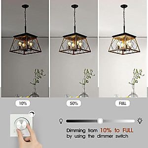 CRIRY Dimmable LED Light Bulbs 60W Equivalent, 6W 2700K Warm Soft White Light LED Bulbs, A19 LED Bulb 60W Clear Glass Antique Bulb for Living Room Bedroom Outdoor, 750LM, CRI85, E26 Base, 6 Packs