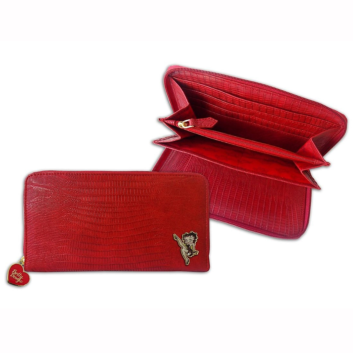 Betty Boop Classic Red Long Ladies Wallet