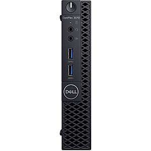 Dell OptiPlex 3070 Desktop Computer - Intel Core i5-9500T - 8GB RAM - 256GB SSD - Micro PC