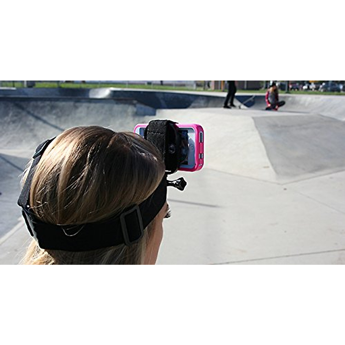 Action Mount Universal Smartphone Mount, Black, Adjustable, Compatible with GoPro Cameras and iPhones