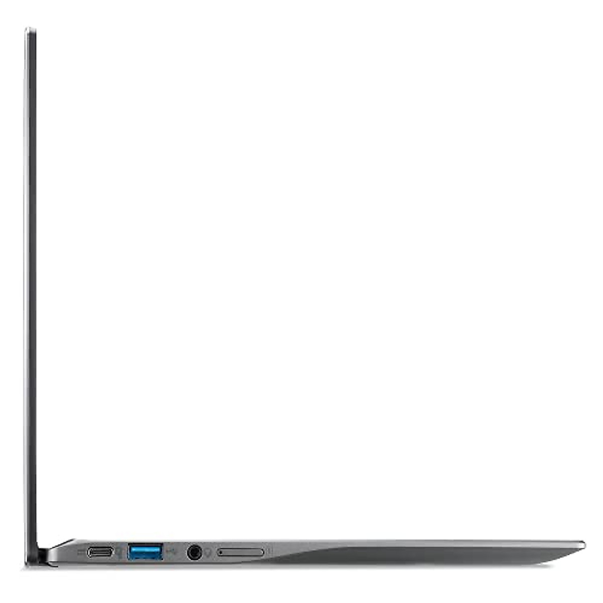 Acer Chromebook Spin 513 Convertible Laptop | Qualcomm Snapdragon 7c | 13.3" FHD IPS Touch Corning Gorilla Glass Display | 4GB LPDDR4X | 64GB eMMC | WiFi 5 | Backlit KB | Chrome OS | R841T-S4ZG, Gray