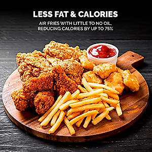 Kalorik® MAXX® Digital Air Fryer Oven, 26 Quart, 10-in-1 Countertop Toaster Oven & Air Fryer Combo-21 Presets up to 500 degrees, Includes 9 Accessories & Cookbook