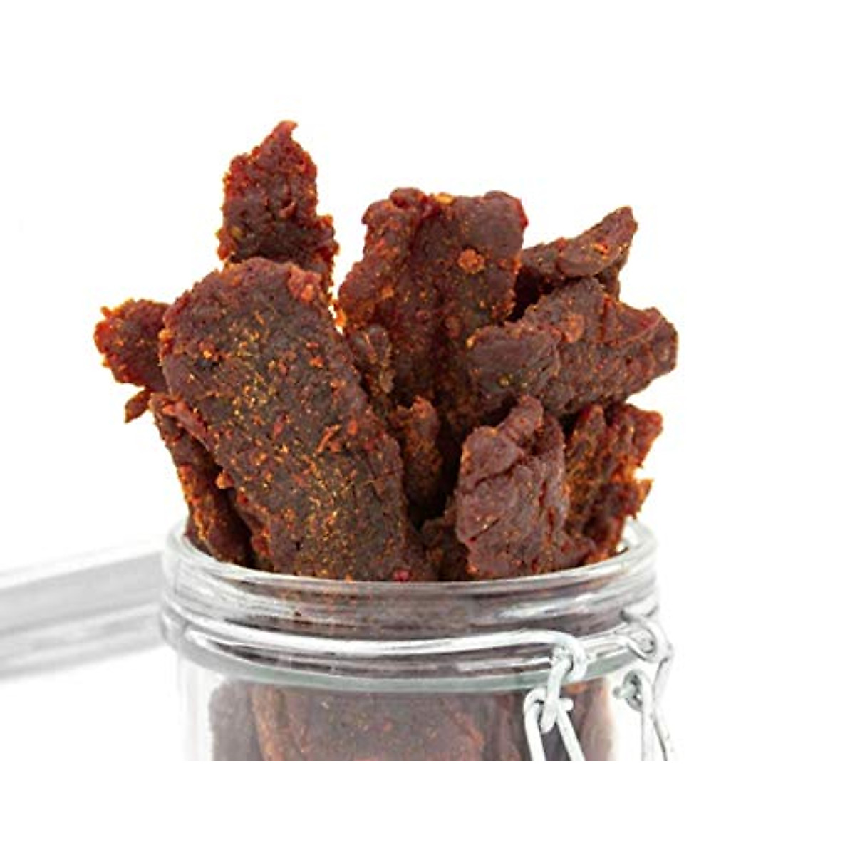 Mission Meats WORLDS HOTTEST Carolina Reaper Grass Fed Beef Jerky Hand Crafted Small Batch MSG Free Nitrate & Nitrite Free Reaper Jerky HOT & SPICY Snacks Keto Snacks