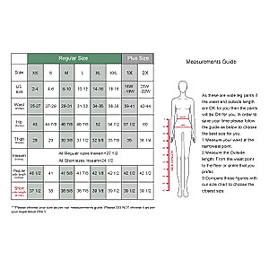 Tronjori Women High Waist Casual Wide Leg Long Palazzo Pants Trousers Regular Size(M, Black)