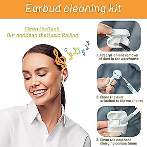 Laptop Screen Keyboard Phone Cleaner kit,20 in 1Multi-Tool Electronic Cleaning kit for MacBook iPad iPhone Pro Tablet TV Screen, PC Earbud Camera The Lens of Brush Tool,Portable Storage Design