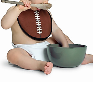 zebrum Waterproof Baby Boy Sports Bibs,Triple Layer-Cotton Front,Plastic Liner,Polyester Fleece Back,Highly Absorbent Drooling Burp Cloths for Boys Girls(5bibs)