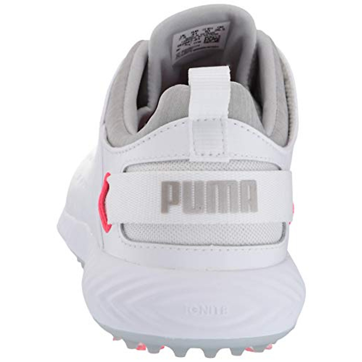 PUMA womens Ignite Blaze Pro Golf Shoe, Puma White-high Rise, 7.5 US