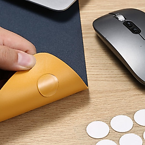 Nilogie 350 Pcs (0.79 Inch Diameter) 20mm Double Sided Adhesive Glue Round Dots Stickers Removable Clear Sticky Tack Putty Waterproof for Balloon, Crafts, Art Decoration