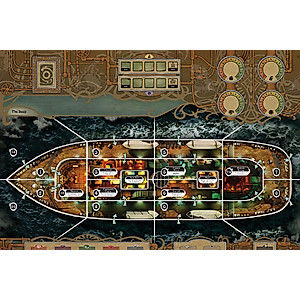 Unfathomable | Strategy Game for Teens and Adults | Arkham Horror | Hidden Traitor Board Game | Ages 14+ | 3-6 Players | Average Playtime 120-240 Minutes | Made by Fantasy Flight Games