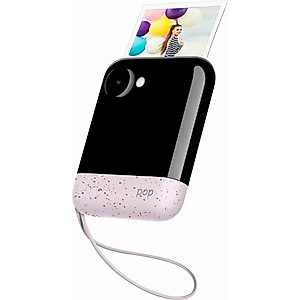 Polaroid Pop 2.0 2 in 1 Wireless Portable Instant 3x4 Photo Printer & Digital 20MP Camera with Touchscreen Display, Built-in Wi-Fi, 1080p HD Video (Speckled Pink).
