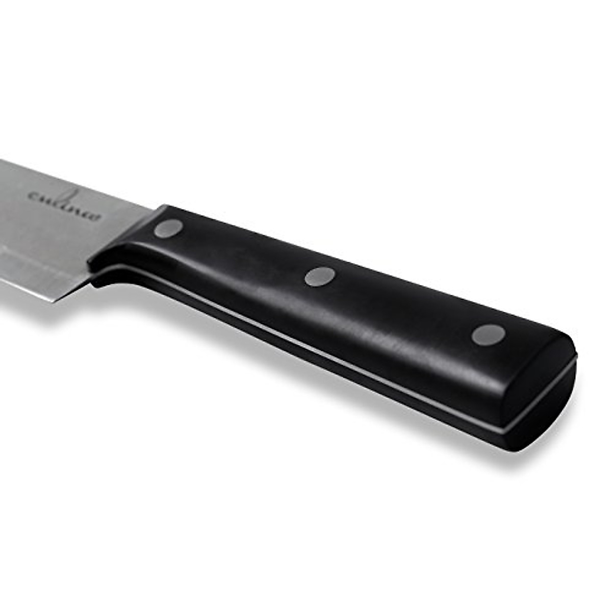 Culina 3-Piece Chef Knife Set. Triple-rivet, Full-tang : 8-inch Chef Knife, 5-inch Utility Knife, 3.5-inch Paring Knife