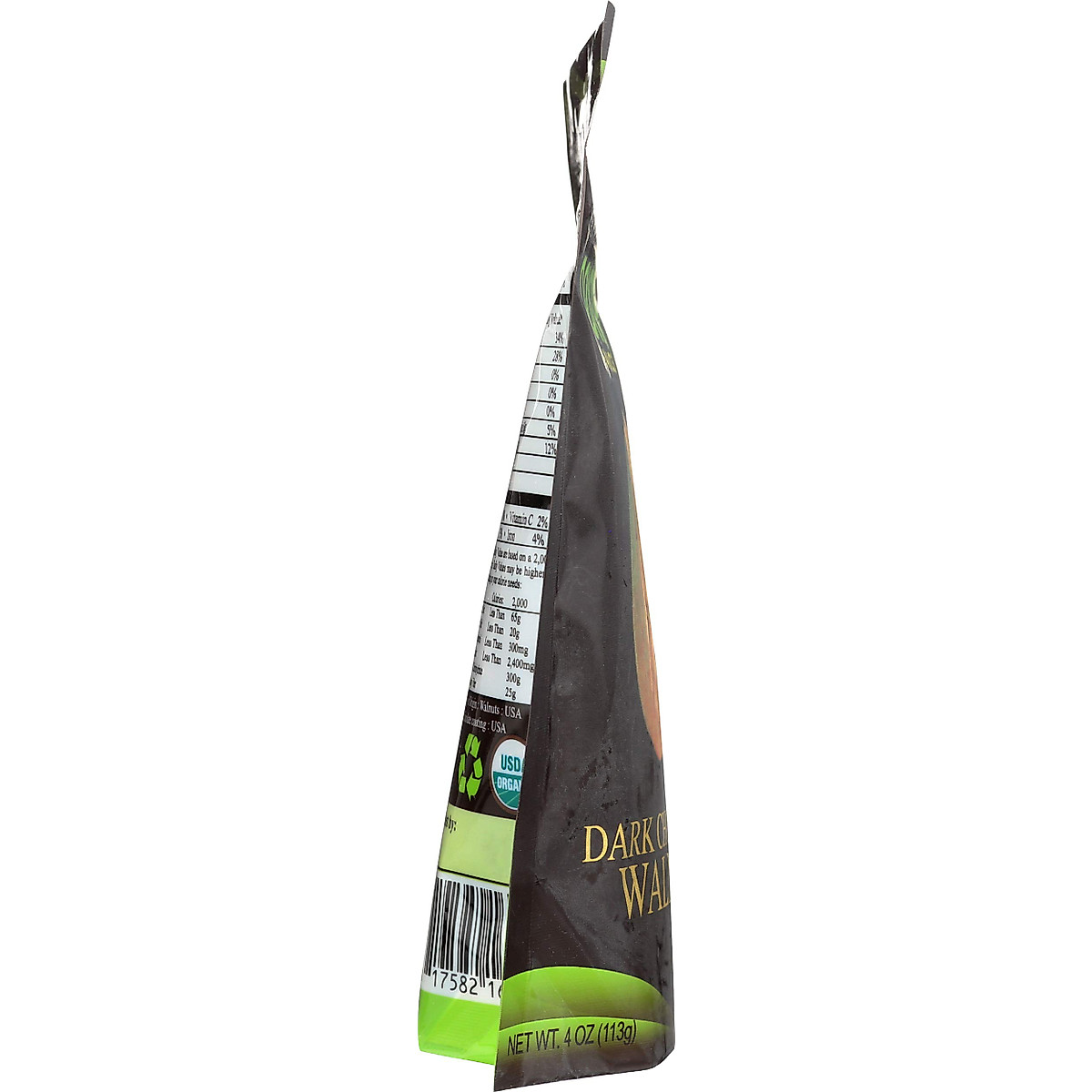 NEXT ORGANICS CHOC CRVD WALNUT DRK ORG 4OZ