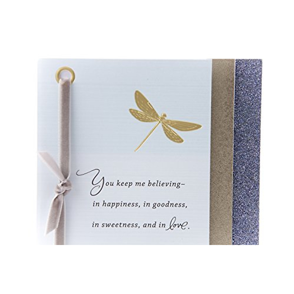 Hallmark Anniversary Card (Dragonfly and Leaf)