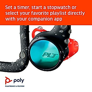 Plantronics - BackBeat FIT 2100 Wireless Bluetooth In Ear Headphones (Poly) - Sweatproof & Waterproof Workout Headphones - Hear Your Surroundings/Train Safely-Connect to your cell phone via Bluetooth