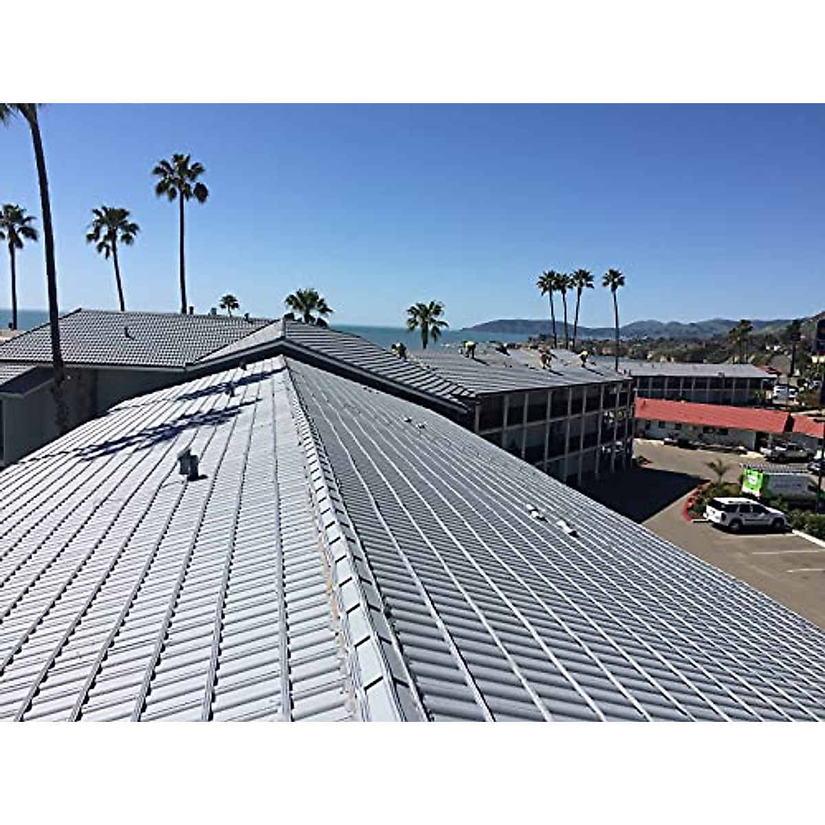 Bird Barrier Bird-Shock Flex-Track – 50ft Low Profile Electrified Track Bird Deterrent – Flexible PVC Strips with Stainless Steel Braid – Bird Repellent for Roofs, Parapets, Ledges - Sign Red