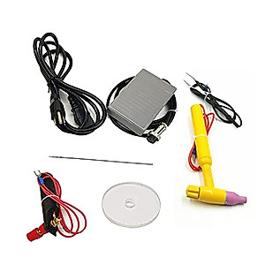 HPDONM 600W Jewelry Pulse Welding Machine Portable High Power Spot Welder DX-100A,Welding Range: 0.8-2.5MM, for Gold Silver Platinum Palladiu