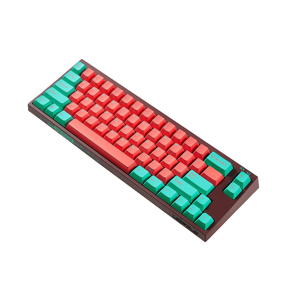 Leopold x MK FC660MBT Vapor 65% Double Shot PBT Wireless/Bluetooth Mechanical Keyboard (Cherry MX Brown)