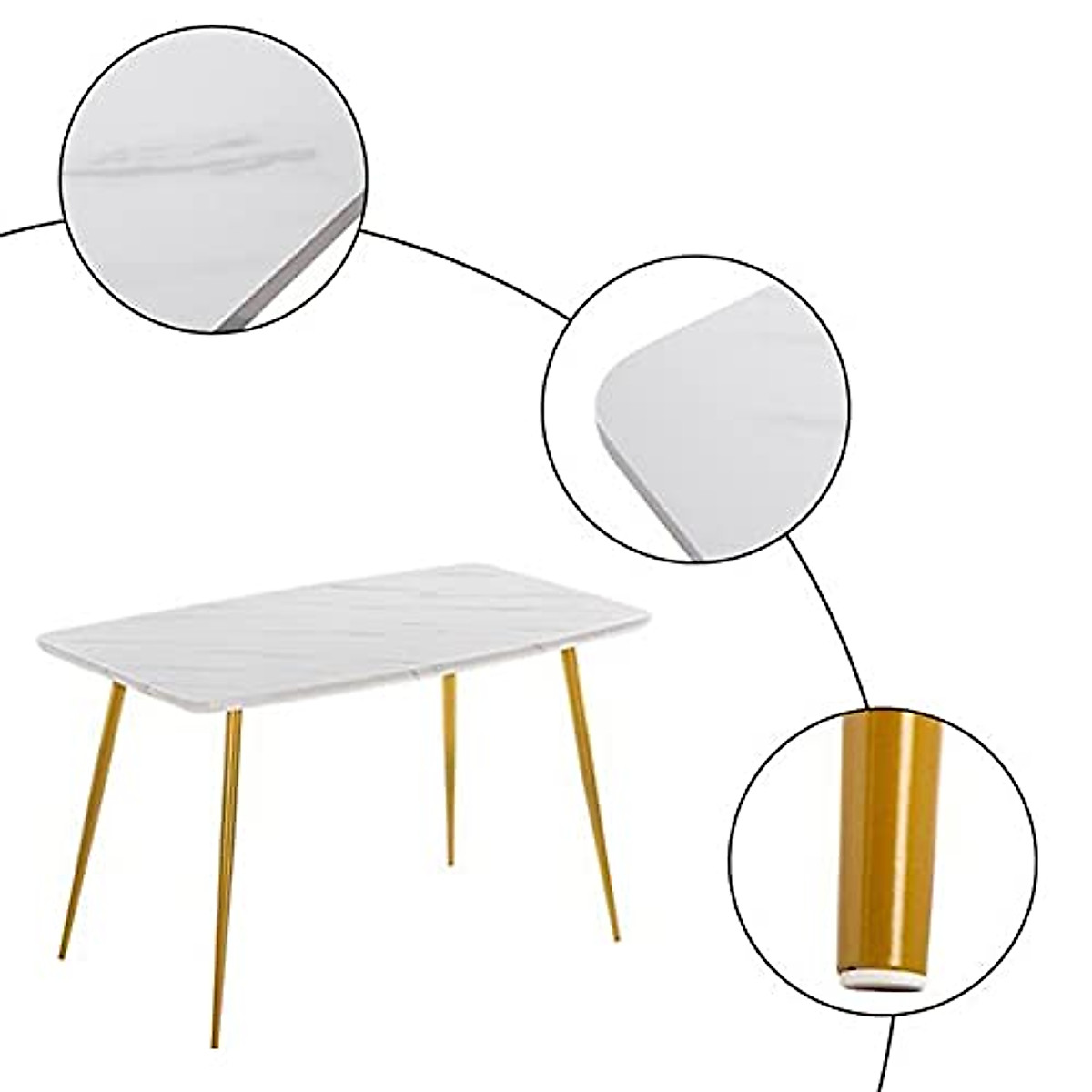 Italian Style, Modern Dining Marble Tea Table