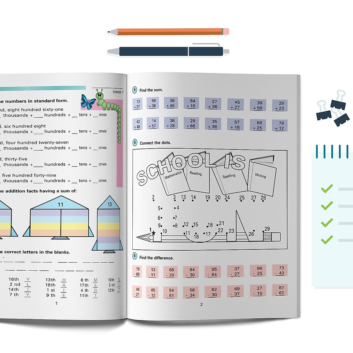 Horizons 3rd Grade Math Student Book 1