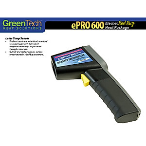 Portable Electric Bed Bug Eradication Heater System | Contains All Equipment for Heat Treatment of Bed Bugs | Gets Rid of All Bed Bugs in a 600 Sq. Foot Room | Professional-Grade | ePro 600 Package