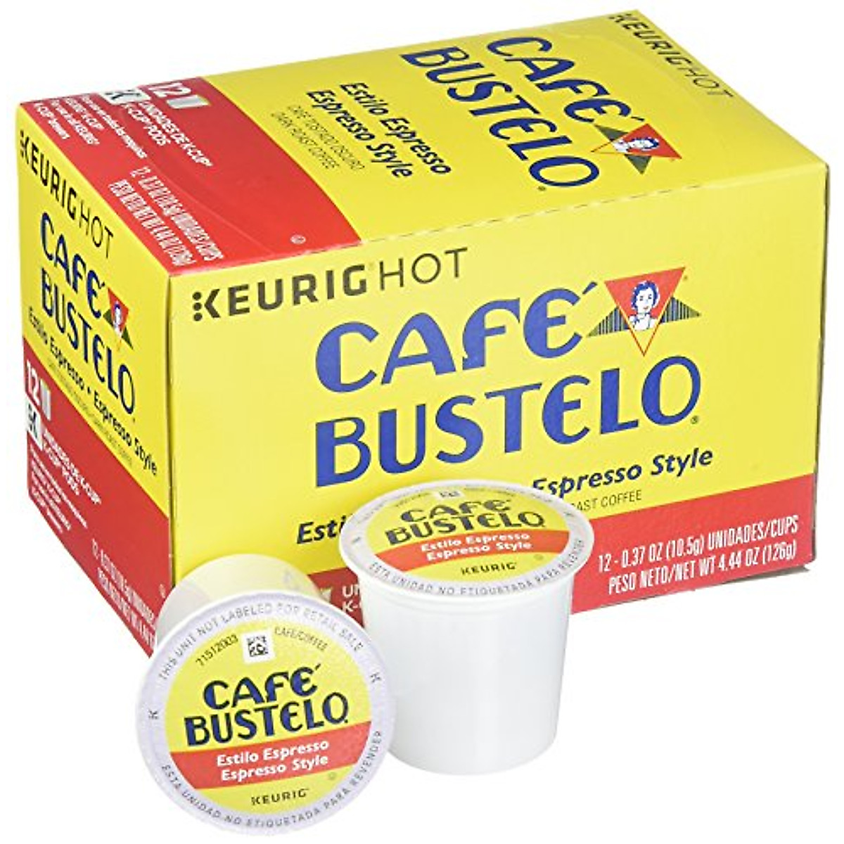 Cafe Bustelo K-Cups - Espresso Style - 72 ct