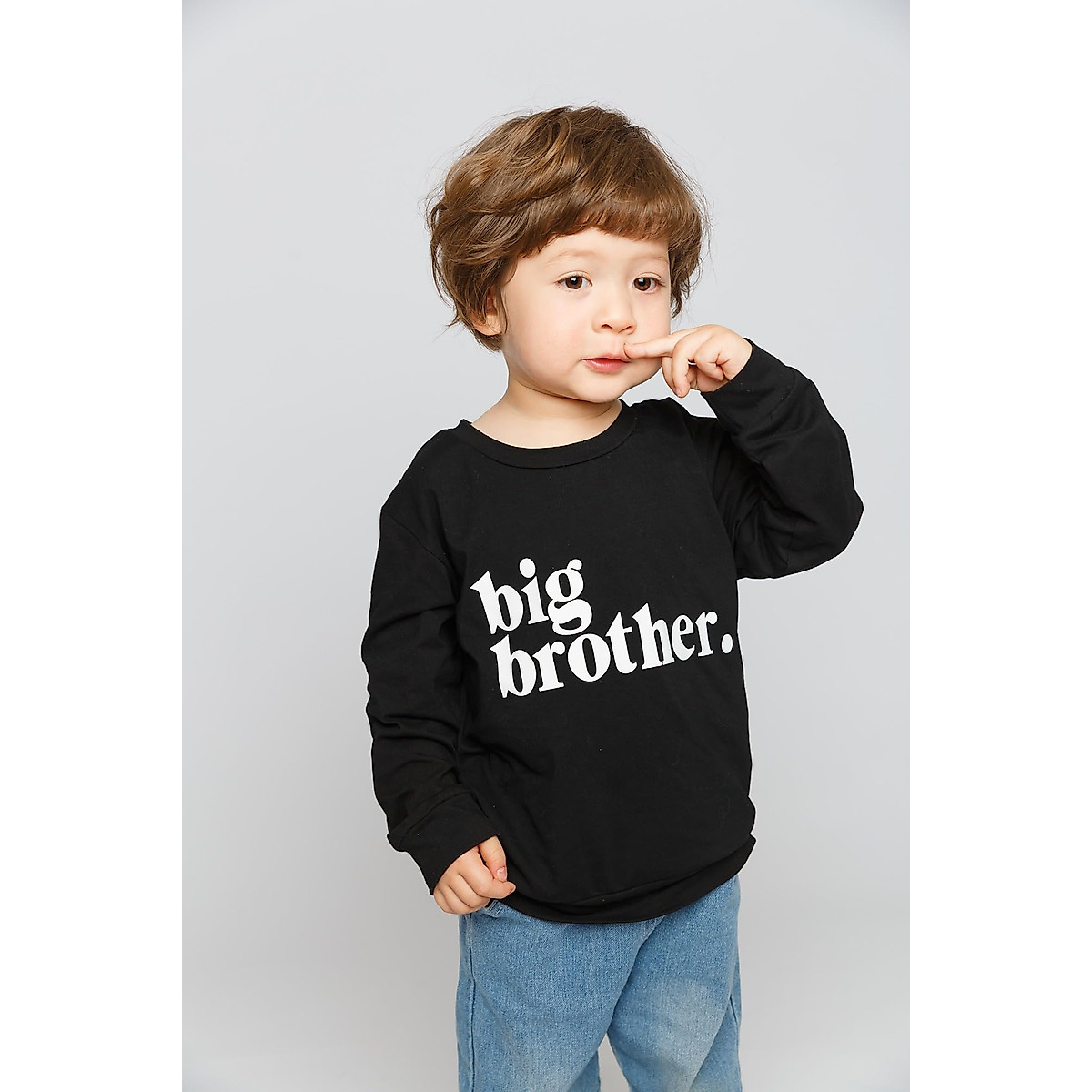 Big Brother Shirt New Baby Pregnancy Announcement Shirts Toddler Boys Promoted to Big Bro Tshirt