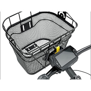 Topeak MTX Front Basket with E-Bike Compatible Mount, Fixer 3e