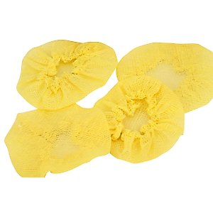 DeRoyal Lemon Wedge Stretch Wrap, Fine Woven Cotton, Washable, Yellow, 100-Count