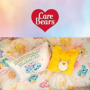 Franco Care Bears Classic Retro Rainbow Bedding 5 Piece Super Soft Comforter and Sheet Set with Sham, Twin, (100% Official Licensed Product) Collectibles