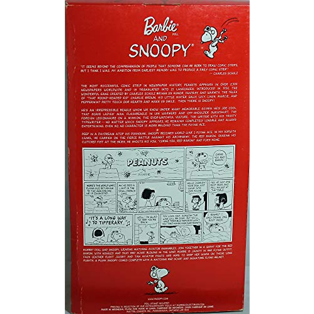 Barbie and Snoopy Collector Edition Doll (2001)