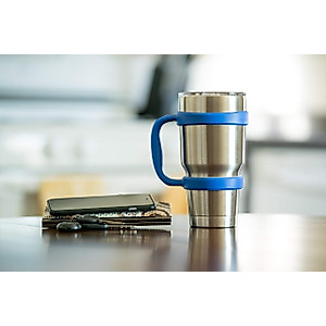 STRATA CUPS 30oz Tumbler Handle (ROYAL BLUE) Available For 30oz YETI Tumbler, OZARK TRAIL Tumbler, Rambler Tumbler - BPA FREE