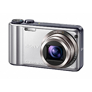 Sony Cyber-shot DSC-H55 14.1MP Digital Camera with 10x Wide Angle Optical Zoom with SteadyShot Image Stabilization and 3.0 inch LCD (Silver)