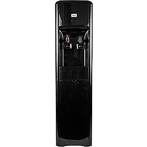 Clover D16A Water Dispenser -Hot and Cold Bottleless with Install Kit, High Capacity -Gloss Black