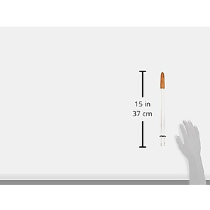 Mr. Bar-B-Q 40217Y Oval Wood Handle Double Pronged Skewers, 4 Pcs